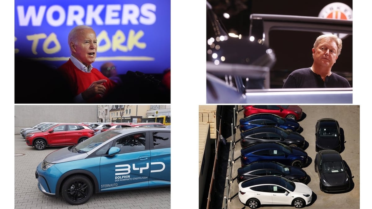 Tesla stock's comeback, Biden gives GM and Stellantis $1 billion; BYD ...