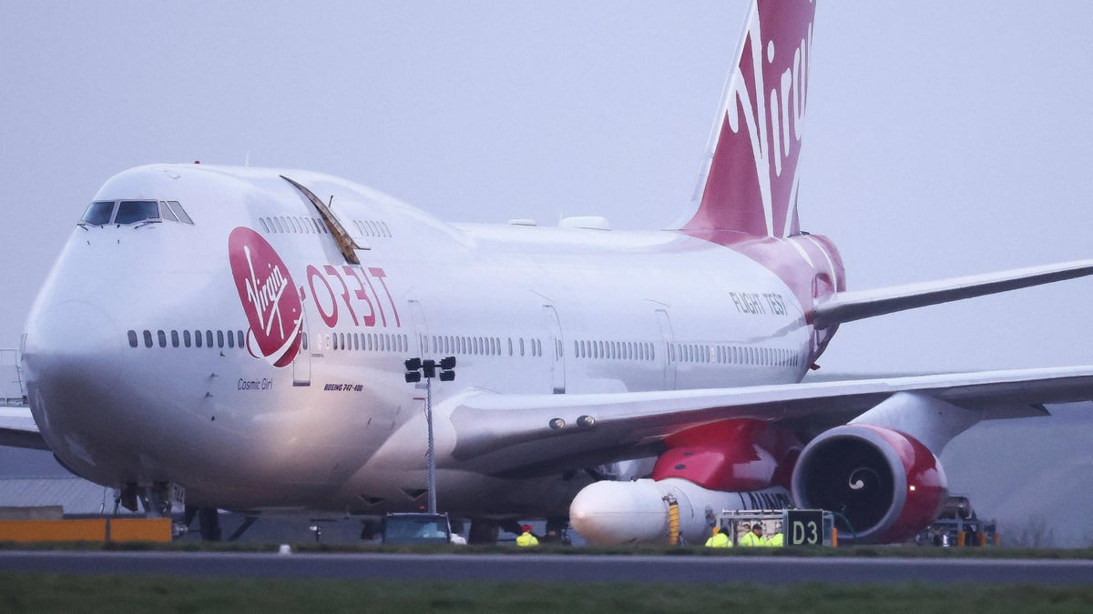Virgin Orbit's share price hit a new record low in the wake of mass layoffs