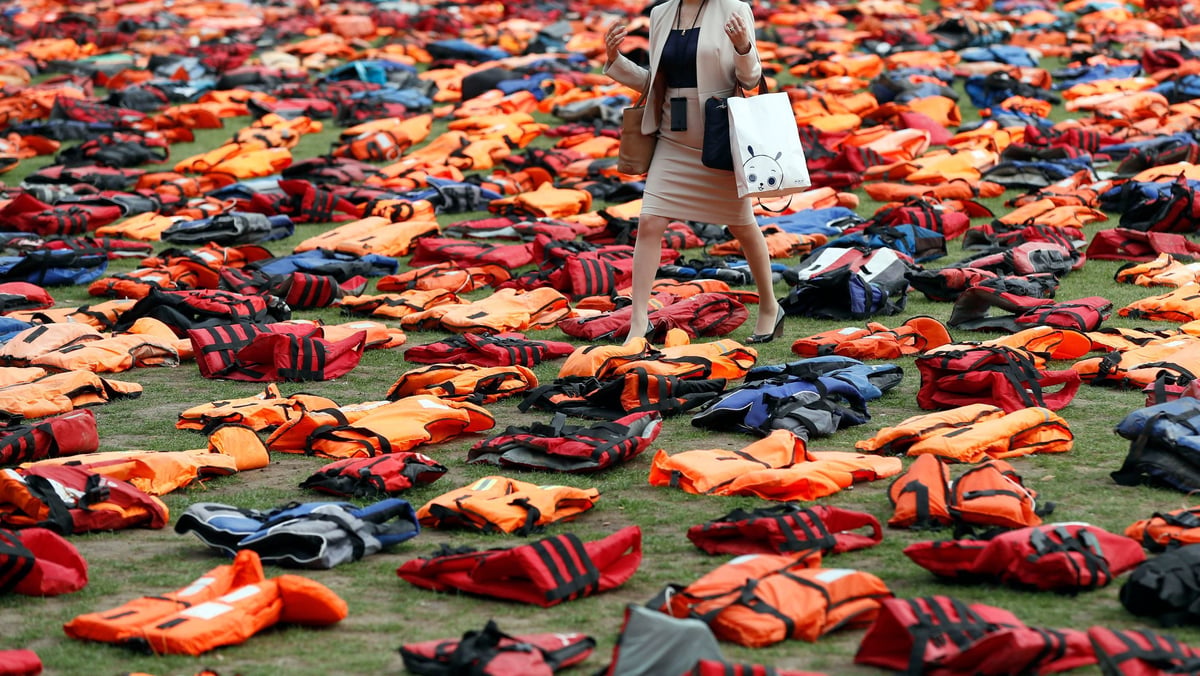 This startup is repurposing life jackets to raise awareness about ...