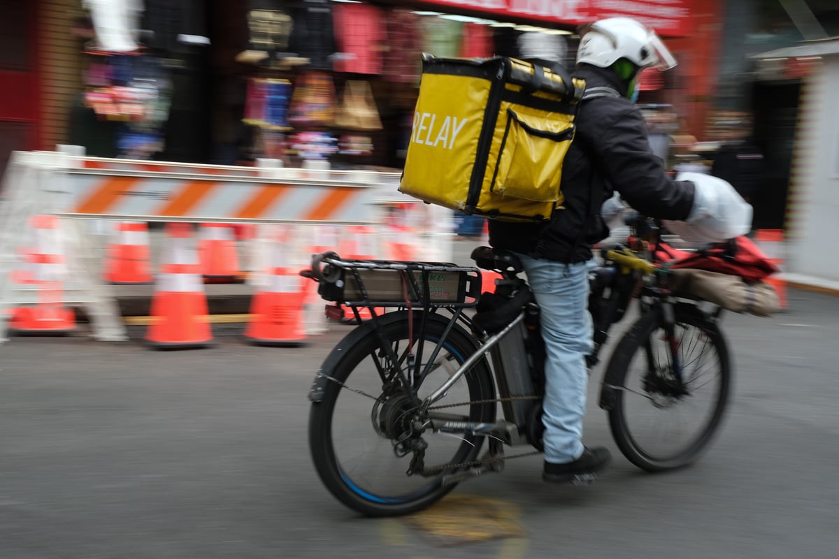 New York City's food delivery workers will be the first in the country ...