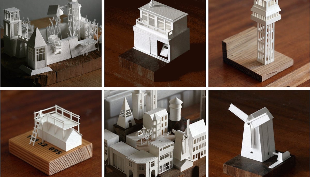 This artist built a tiny city out of 365 paper models, created everyday ...