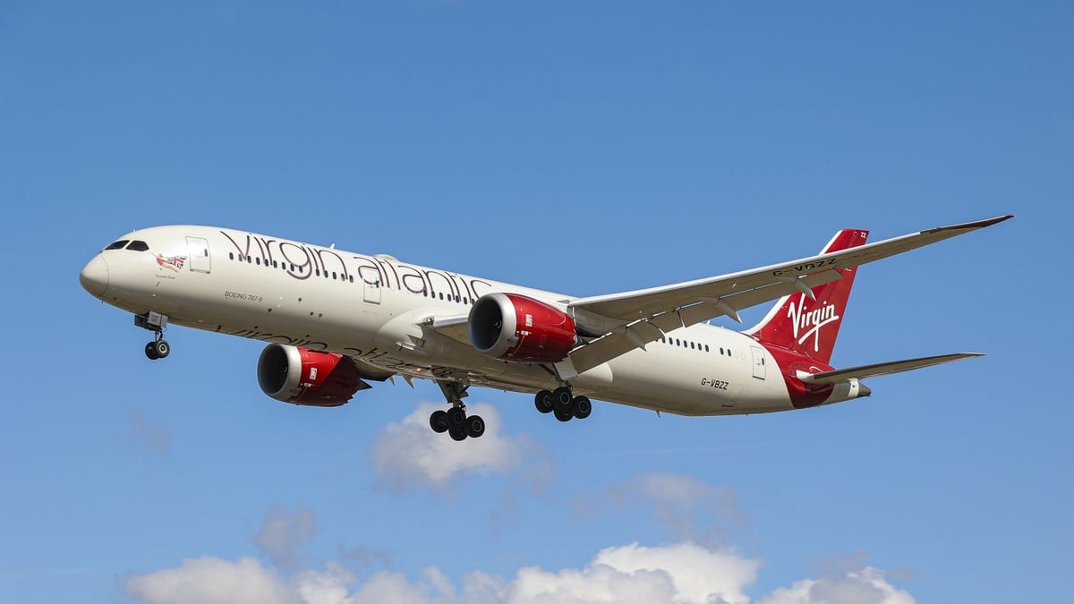 A Virgin Atlantic flight hit supersonic speed because of super strong winds