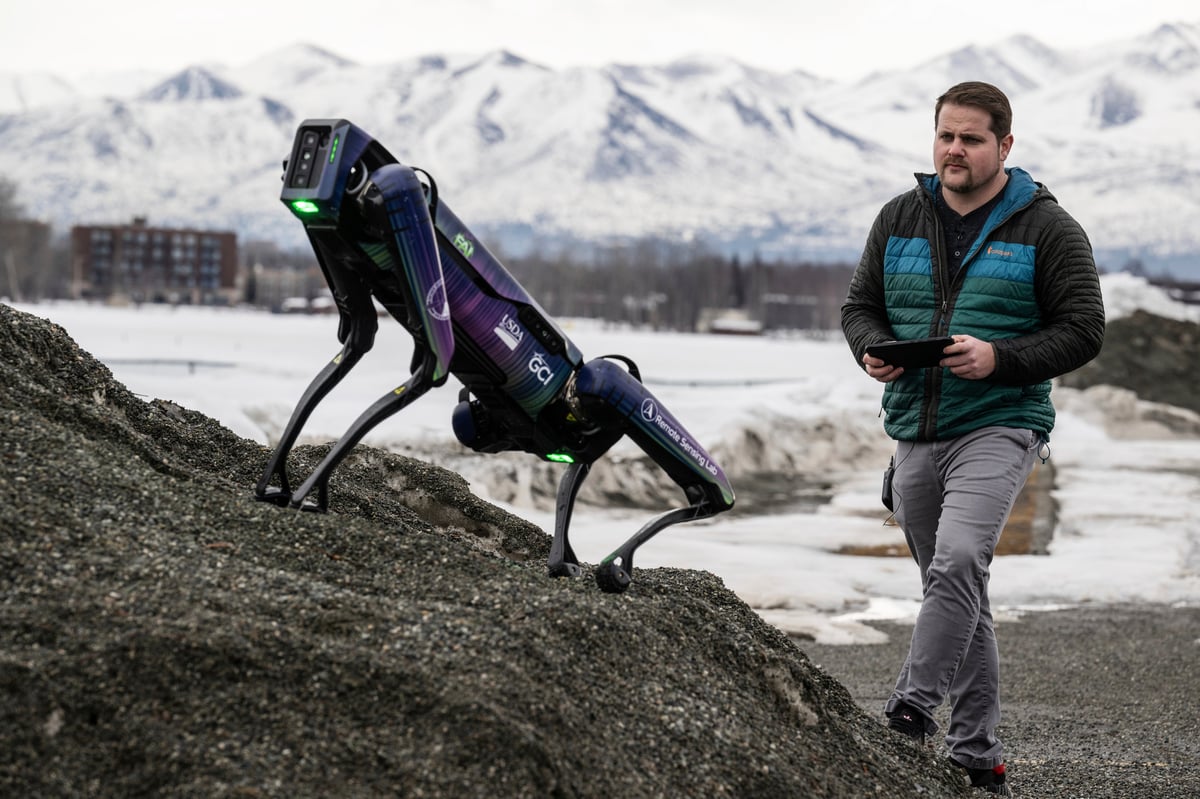 Robot disguised as a coyote or fox will scare wildlife away from ...