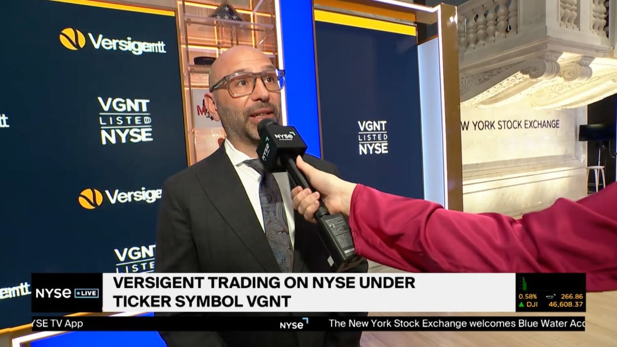 Versigent CEO on what’s next following firm’s NYSE listing