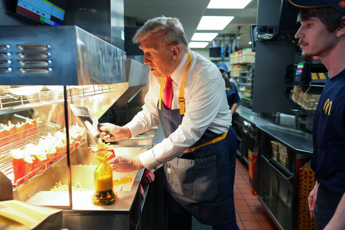 People suddenly want to dress up like Donald Trump the McDonald's fry ...