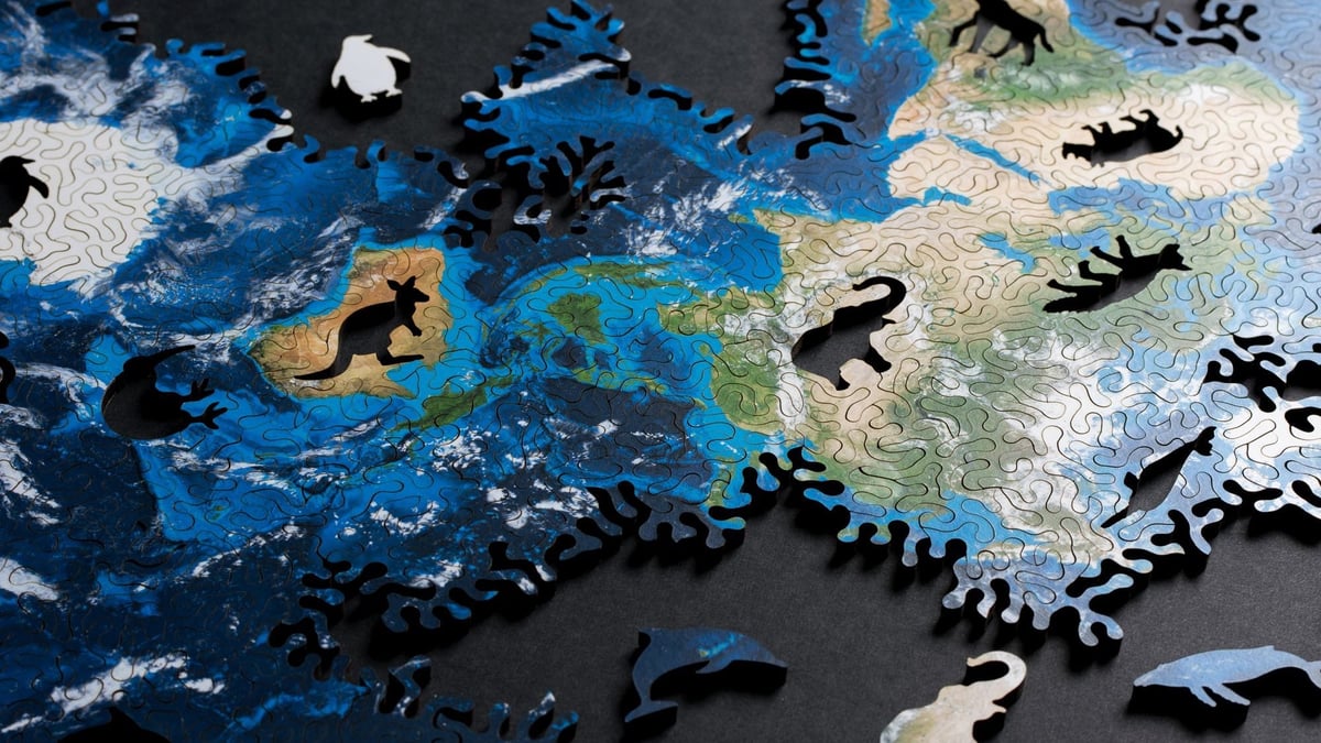 Science meets art in this puzzle that lets you put Earth together any ...
