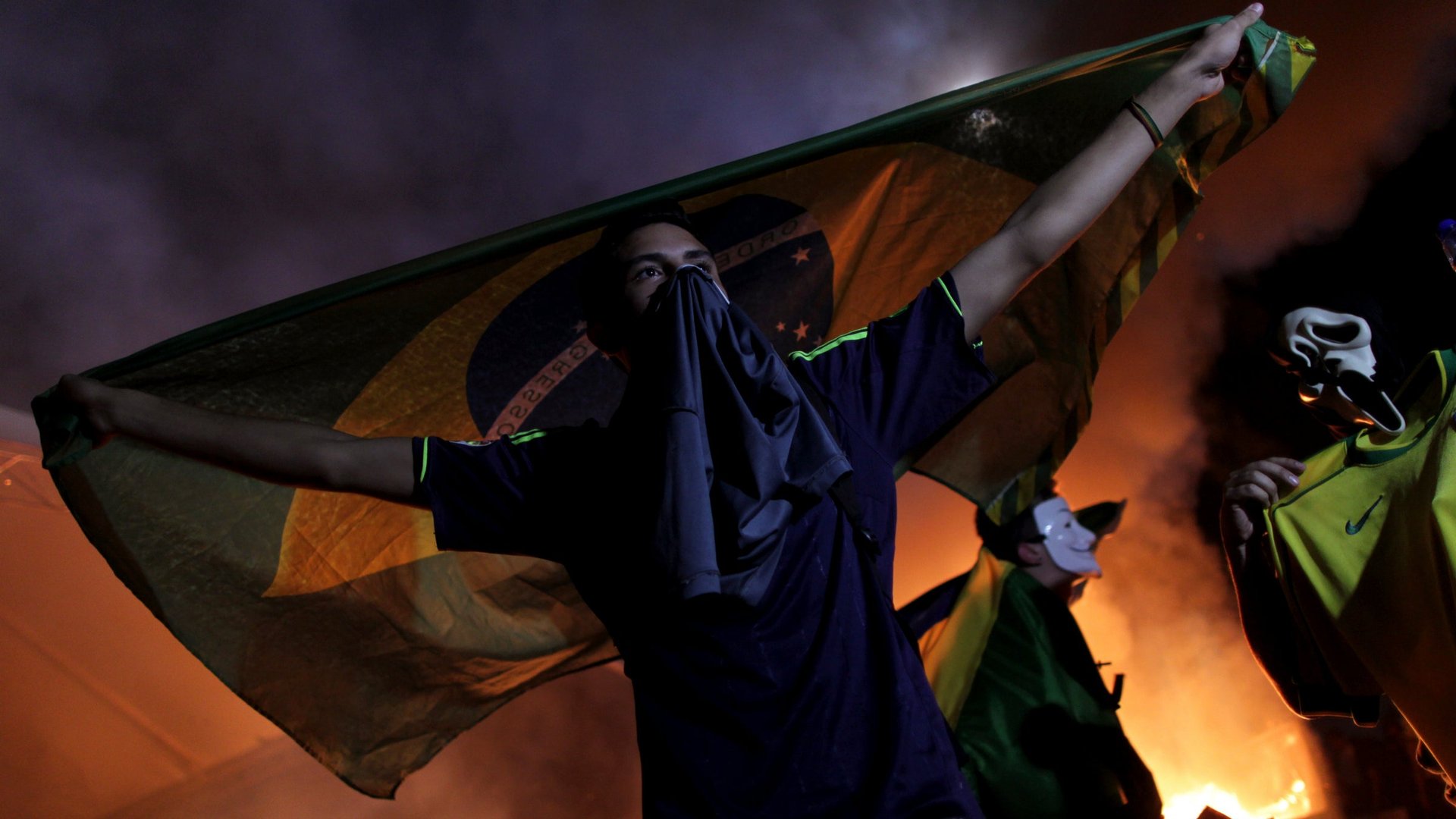 This is what it looks like when a million Brazilians take to the streets