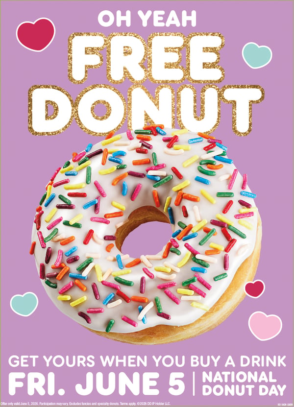 Credit: Dunkin' Dounuts
