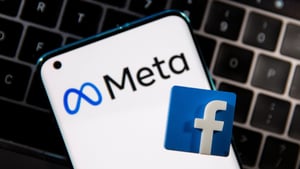 Facebook’s new Meta logo is a graphic trope that was trendy in 2008